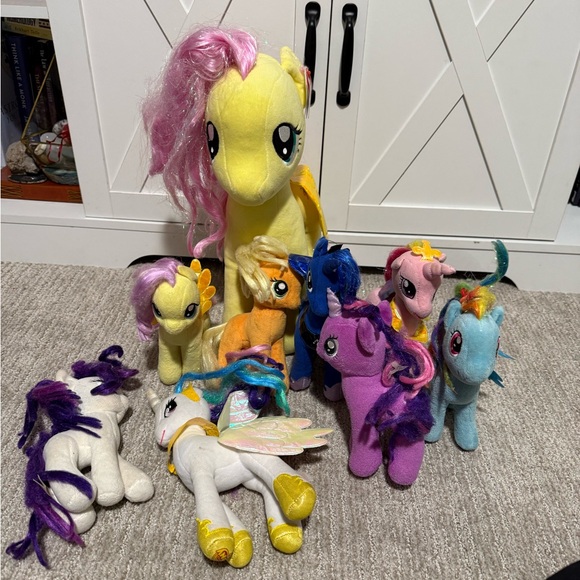 My Little Pony | Toys | My Little Pony Plush Collection Yellow Pink ...